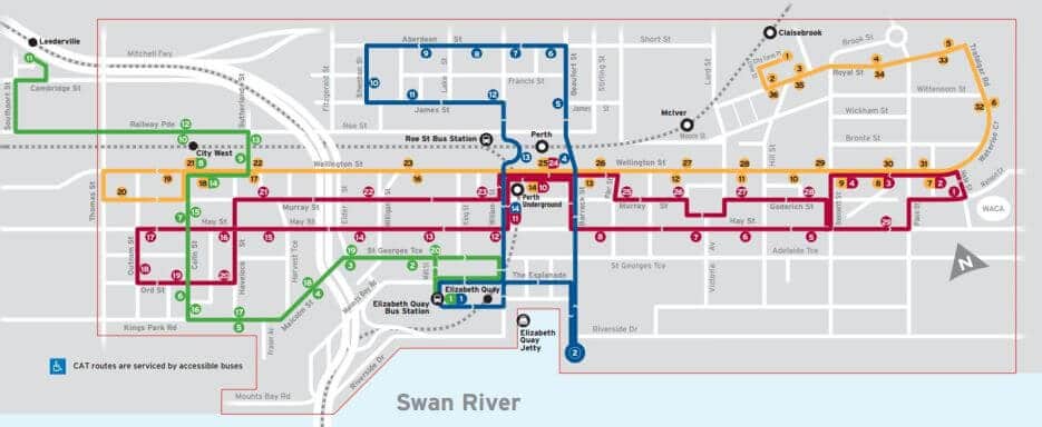 Bus gratuiti di Perth: tutto quello che devi sapere - Viaggiando A ...