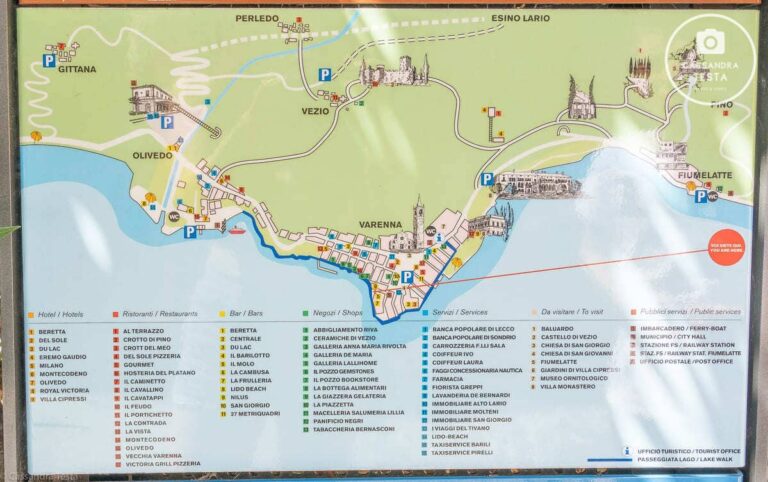 Cosa vedere a Varenna? Stupendo borgo del Lago di Como (con MAPPA ...